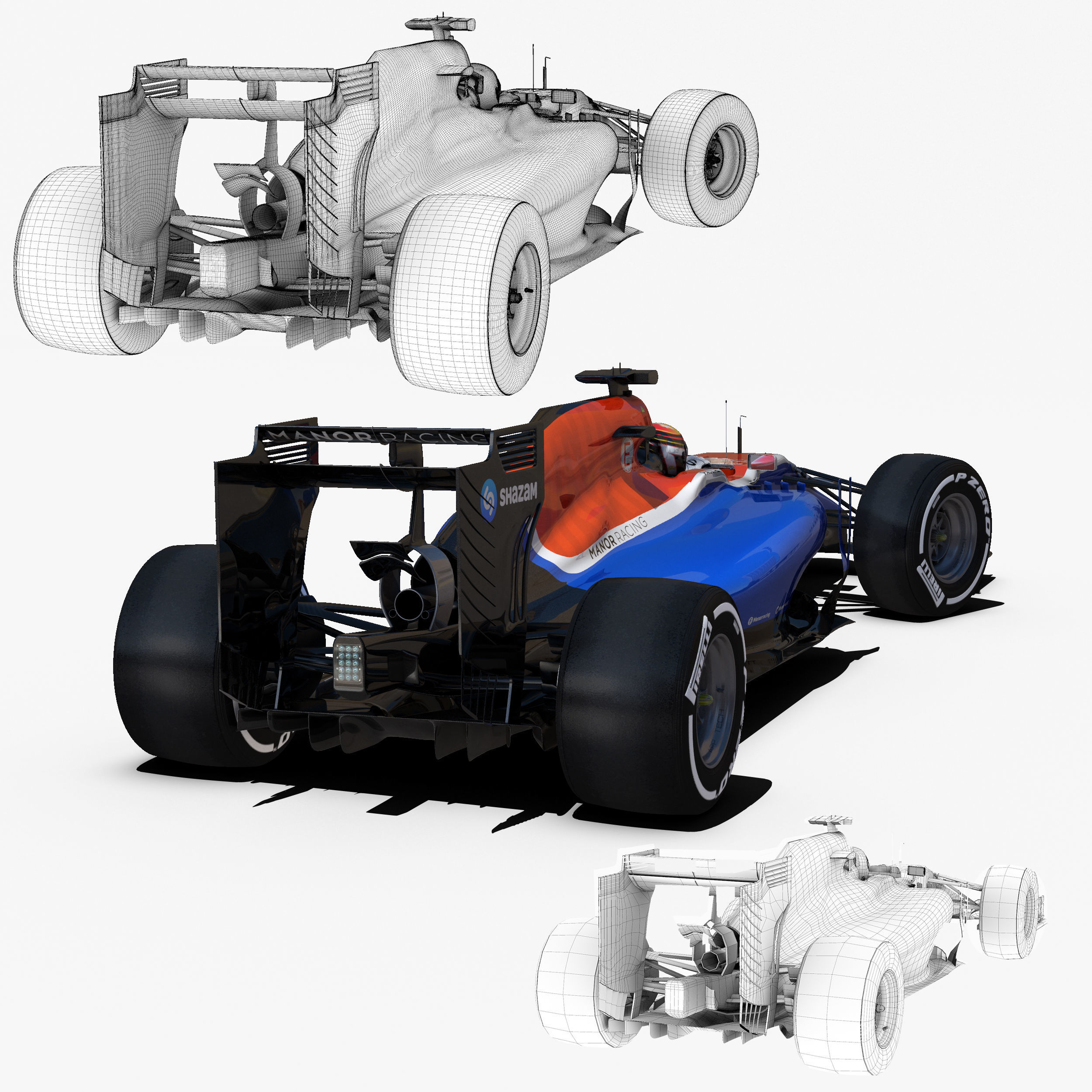 3D model Manor MRT05 VR / AR / low-poly rigged | CGTrader