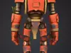 3D model Stylized Rusty Robot Character Game Ready PBR 3D Model VR / AR ...