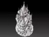 Elven Tree Castle STL Fantasy Castle on Ancient Roots 3D print 3D model ...