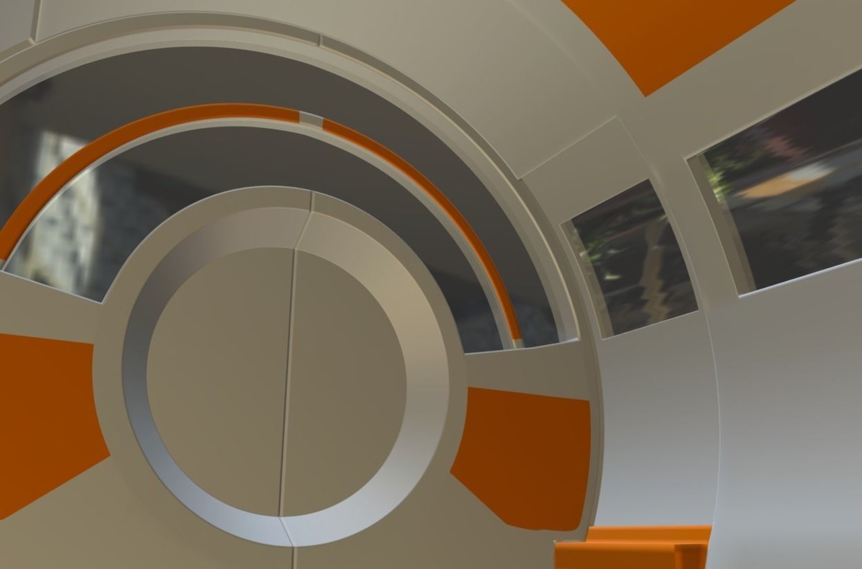 Futuristic Drivers Cap Module High-Poly 3D model animated rigged | CGTrader