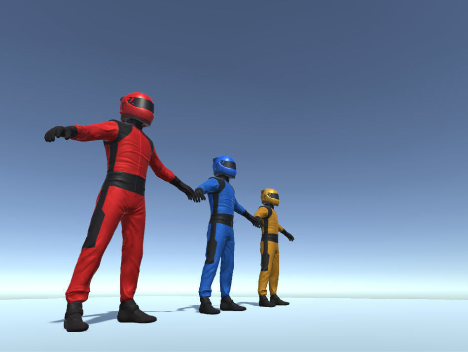 3D model Formula One Driver Model Rigged VR / AR / low-poly rigged ...