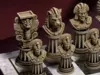 Mesoamerican Aztec Gods Chess Bundle - Quetzalcoatl Jaguar 3D 3D model ...