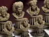 Mesoamerican Aztec Gods Chess Bundle - Quetzalcoatl Jaguar 3D 3D model ...