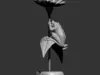 Wallace flying frog on a flower 3D model 3D printable | CGTrader