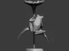 Wallace flying frog on a flower 3D model 3D printable | CGTrader