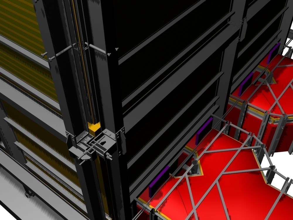 Glass melting furnace -a full working project 3D model | CGTrader