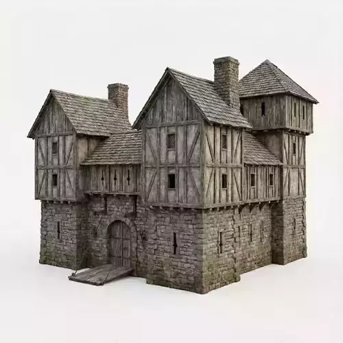 3D model House 3d model VR / AR / low-poly | CGTrader