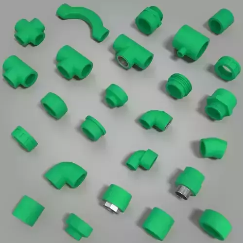 PRRC Pipe Fittings 3D Model Bundle 3D model | CGTrader