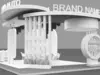 exhibition booth stall 3D model | CGTrader