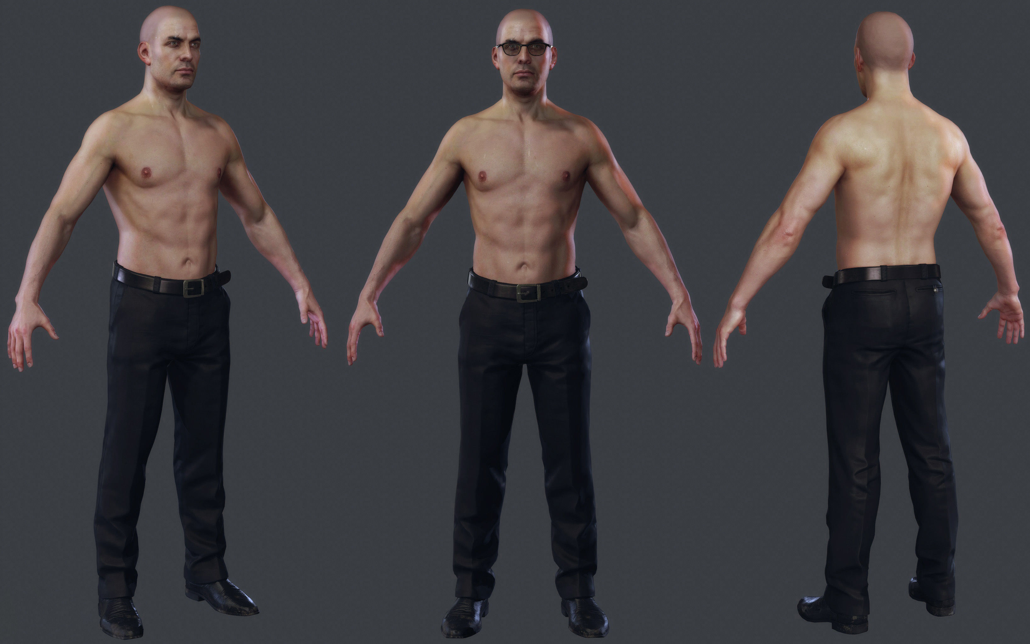 3D model Man - 1 - Clothing - 1 - Full Pack VR / AR / low-poly | CGTrader