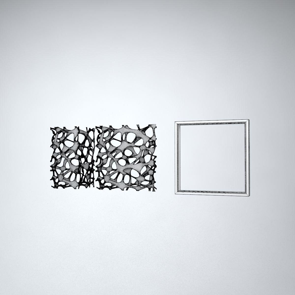 Aluminium Spider Screen 3D model | CGTrader