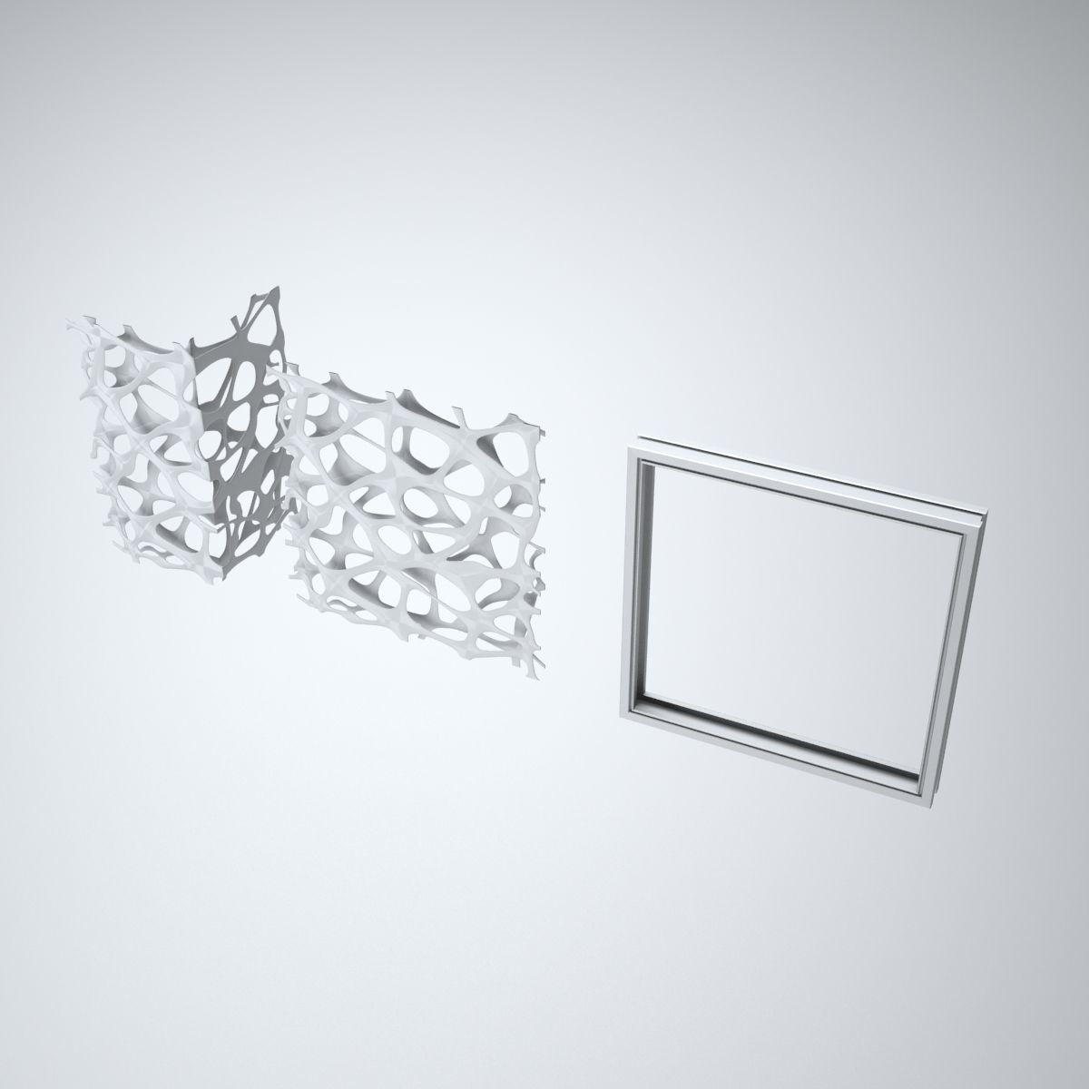Aluminium Spider Screen 3D model | CGTrader