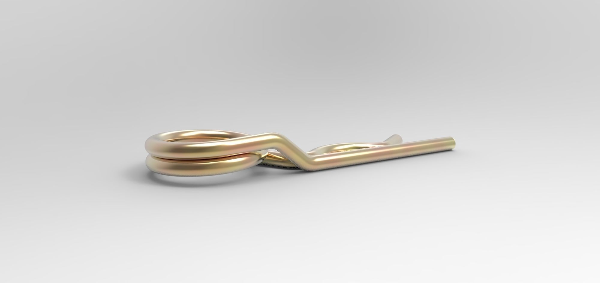 Spring cotter of a bolt 3D model | CGTrader