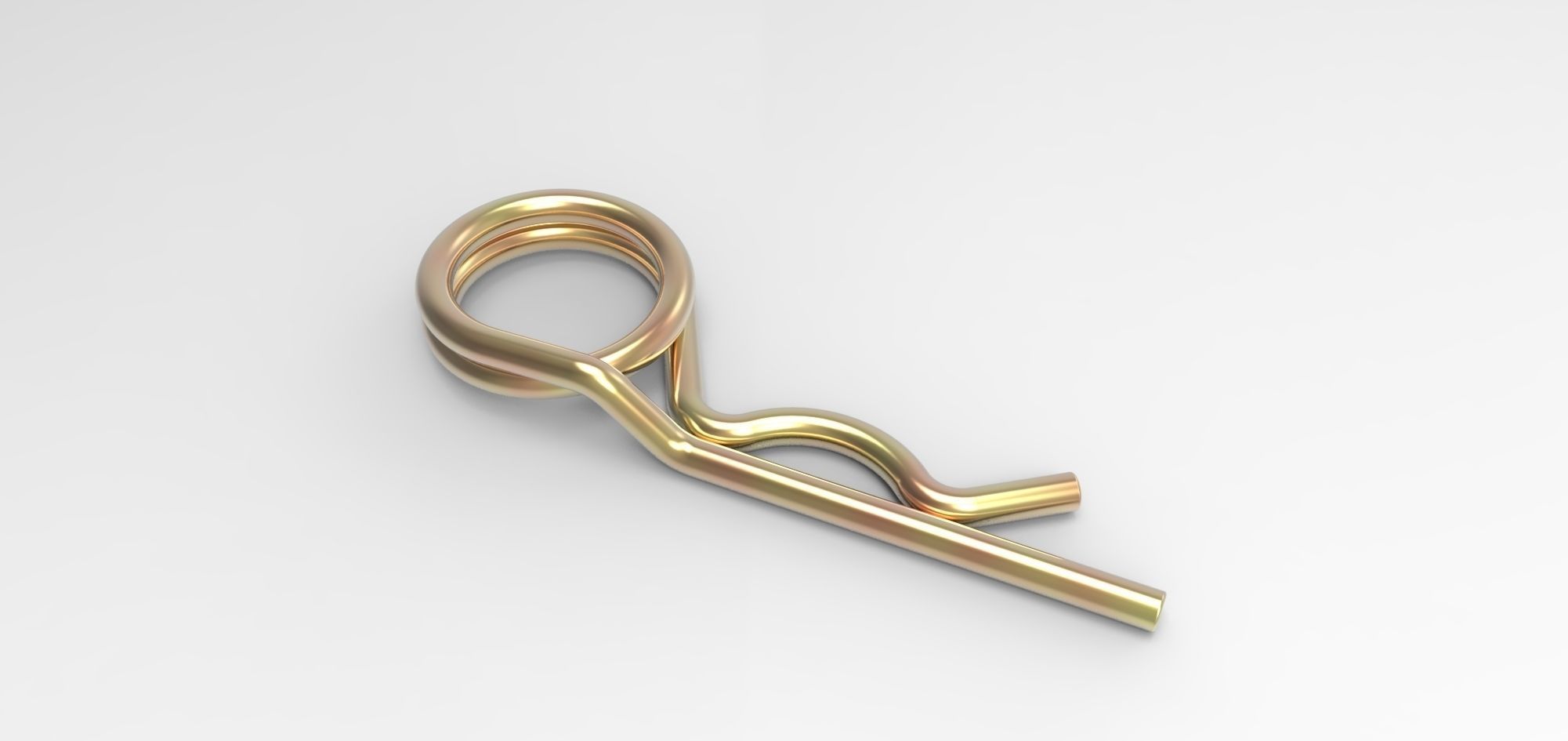 Spring cotter of a bolt 3D model | CGTrader