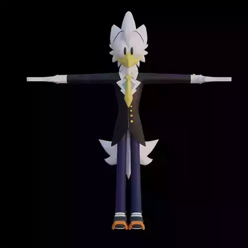 3D model Eagle Sonic VRChat avatar VR / AR / low-poly | CGTrader