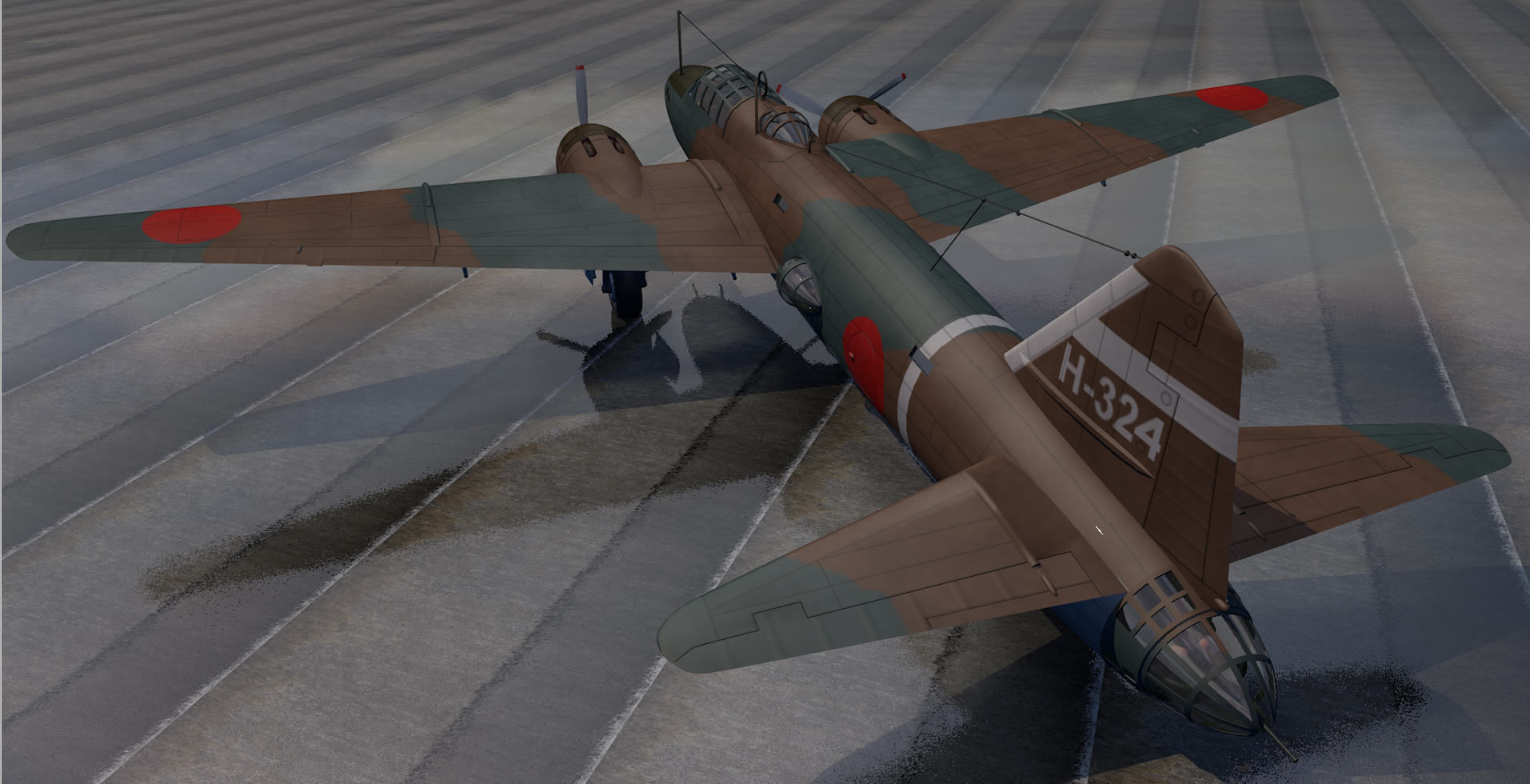 Mitsubishi G4M1 Betty 3D model | CGTrader