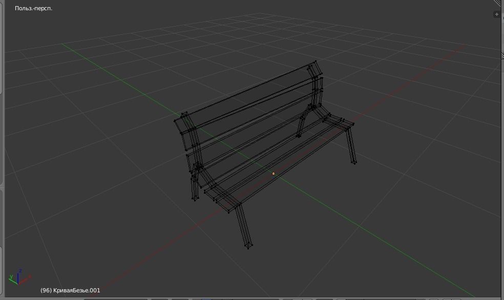 Free Low-poly bench free VR / AR / low-poly 3D model | CGTrader