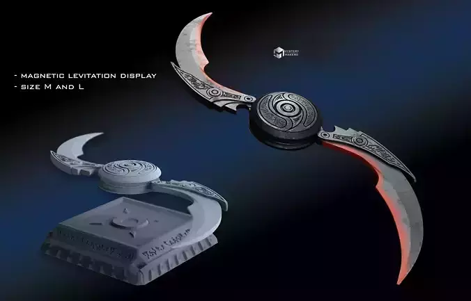 Yautja spinning disk Predator Badlands 3D model 3D printable | CGTrader