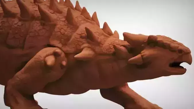 Ankylosaurus 3D model 3D printable | CGTrader