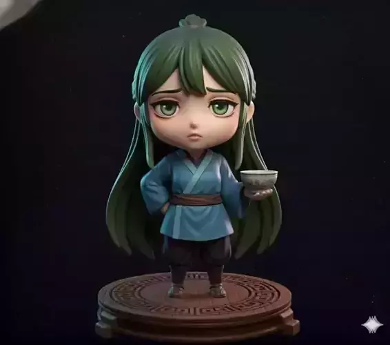 Maomao Deluxe Edition Chibi The Apothecary Diaries STL 3D model 3D ...