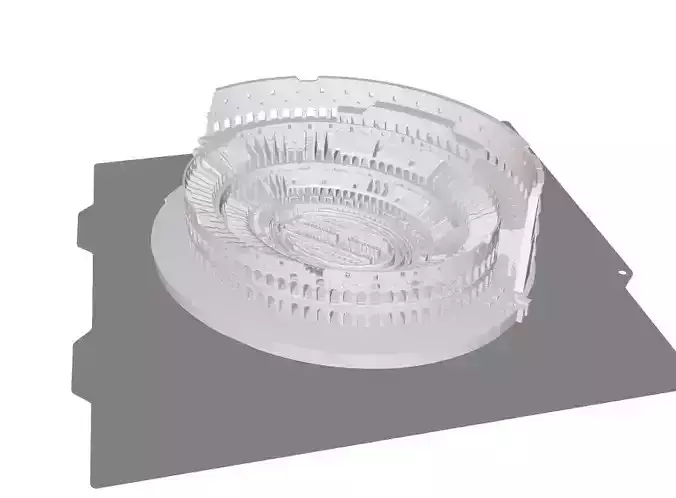 Colosseum in Rome 3D model 3D printable | CGTrader