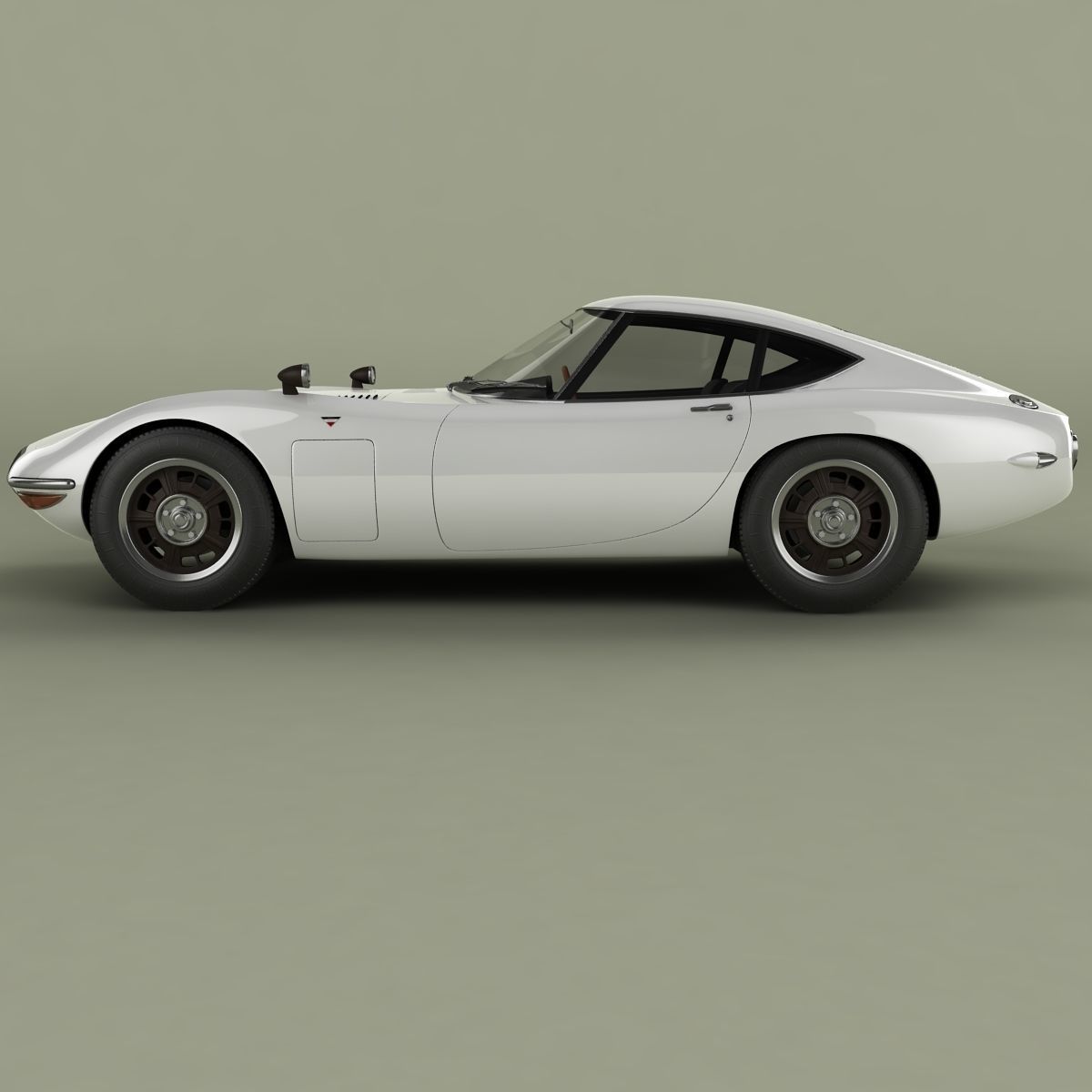 Toyota 2000GT 3D model | CGTrader
