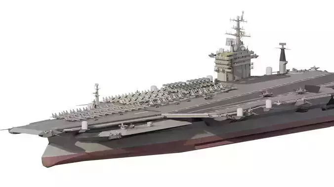 NEW GENERATION AIRCRAFT CARRIER 3D model | CGTrader