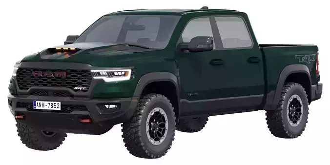 RAM 1500 SRT TRX 2027 3D model | CGTrader
