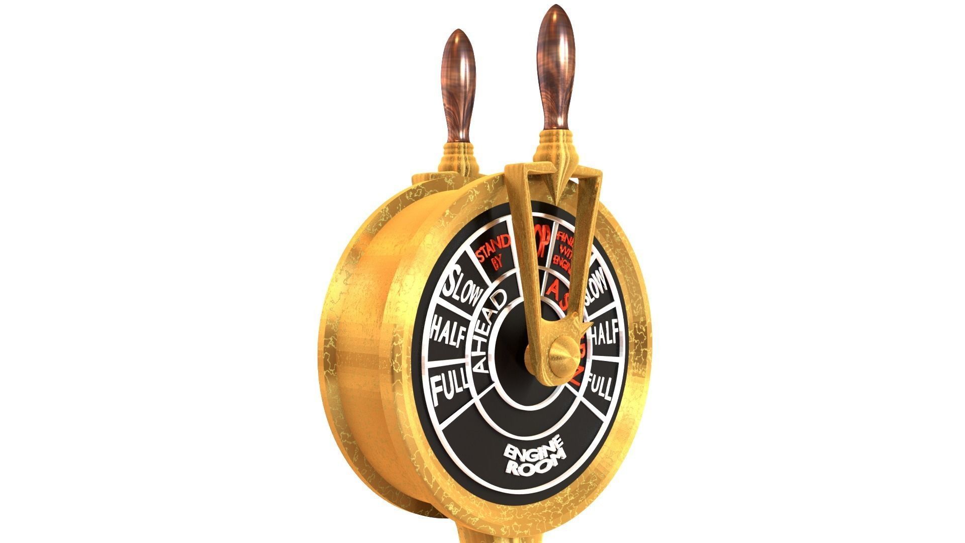 ENGINE ORDER TELEGRAPH 3D model | CGTrader