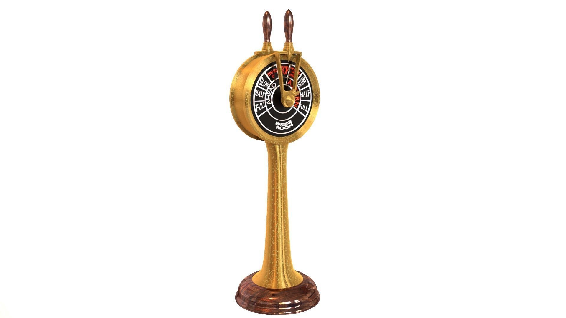 ENGINE ORDER TELEGRAPH 3D model | CGTrader