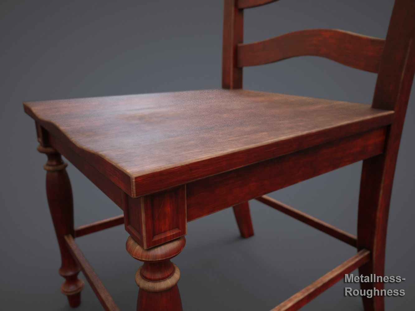 3D model Wooden Chairs Collection PBR VR / AR / low-poly | CGTrader
