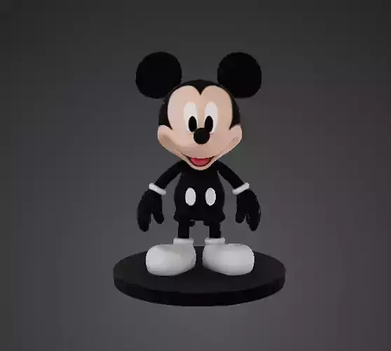 3D model Classic Mickey Mouse Stylized 3D Model VR / AR / low-poly ...