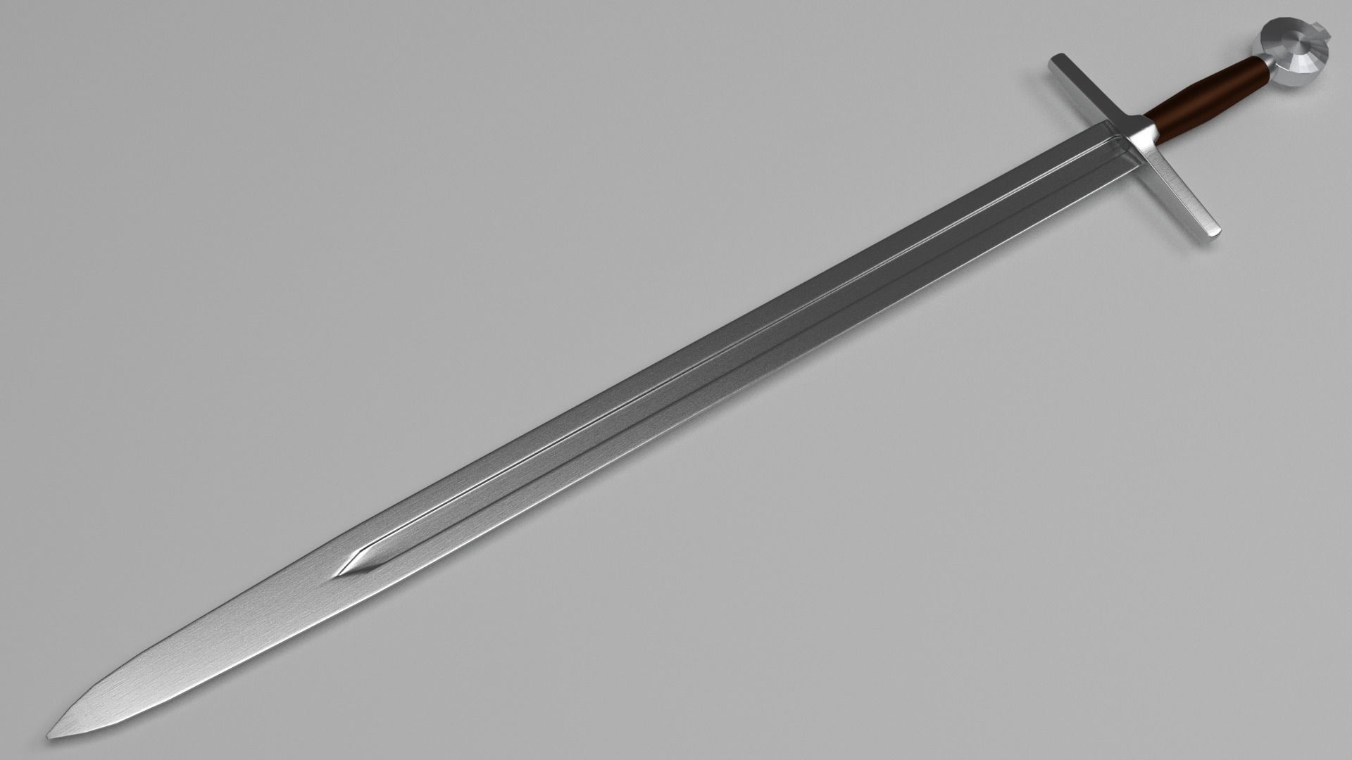 3D model English LongSword VR / AR / low-poly | CGTrader