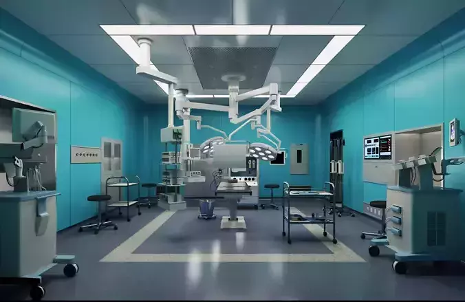 3D model Operating Room low-poly 3d model VR / AR / low-poly | CGTrader