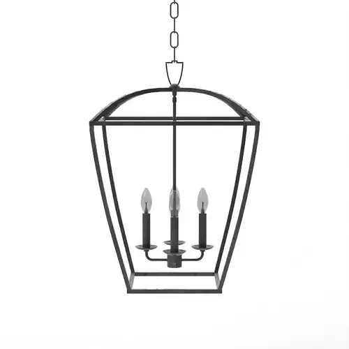 3D model Birch Iron Pendant Medium Aged Iron VR / AR / low-poly | CGTrader