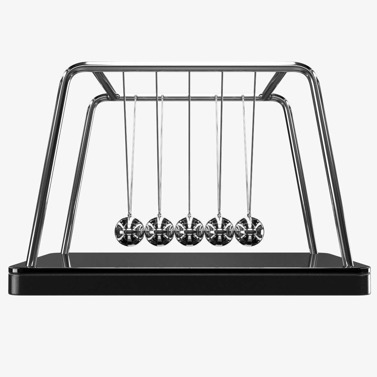 Newton Cradle 3D model | CGTrader