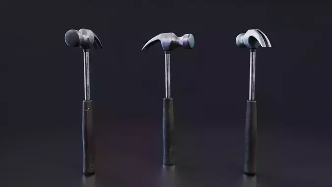 3D model Claw Hammer 3D Model VR / AR / low-poly | CGTrader