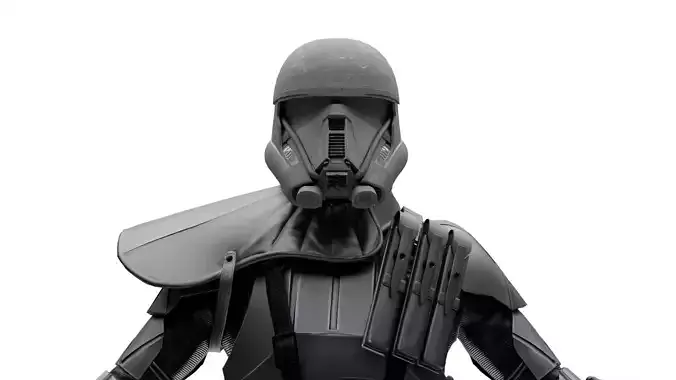 3D model Death Trooper - Star Wars VR / AR / low-poly | CGTrader