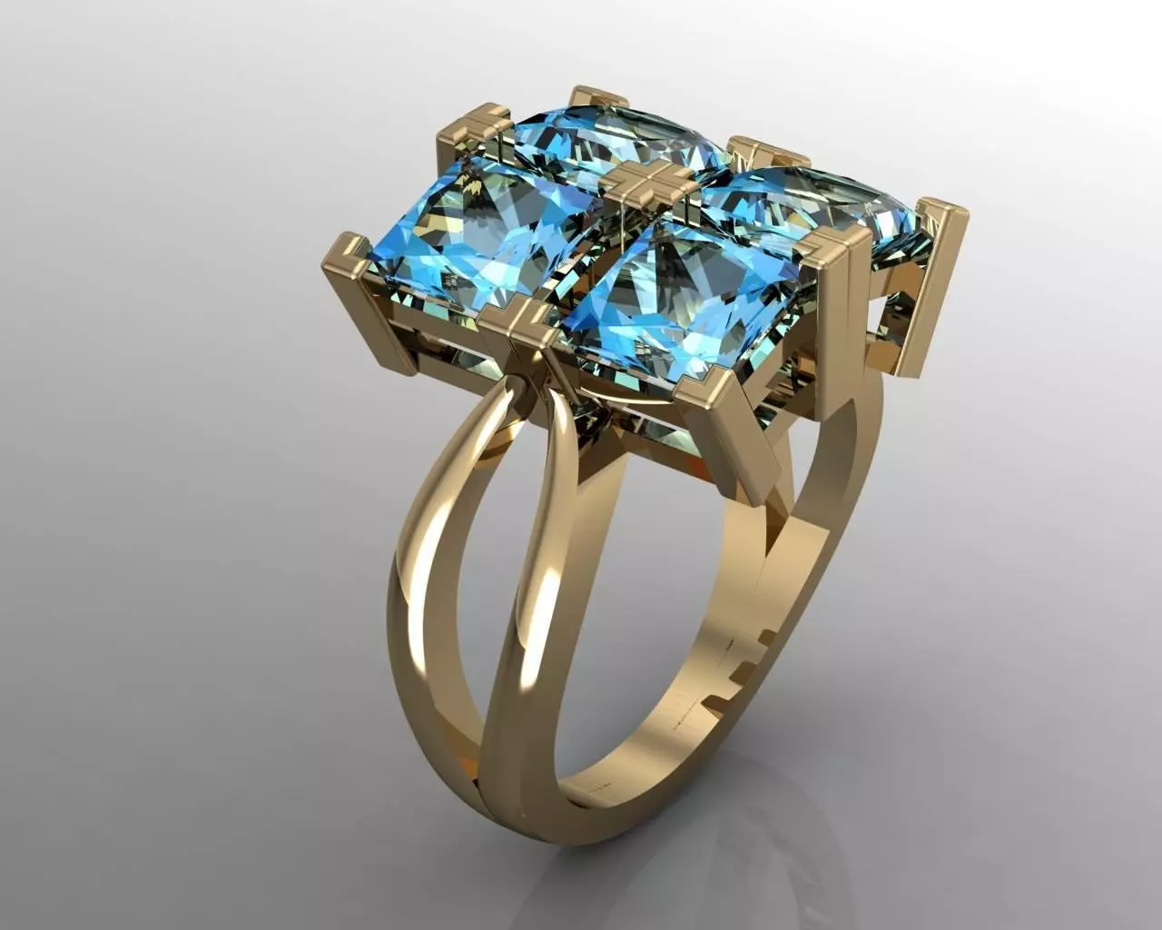 Princess Stone Fashion 3D model 3D printable | CGTrader