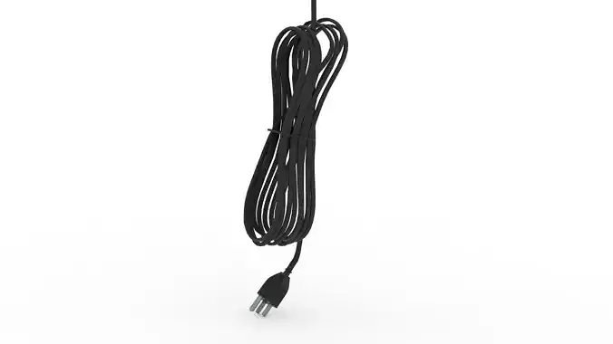 3D model Power Cable VR / AR / low-poly | CGTrader