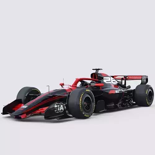 3D model F1 Concept 2026 Template Livery VR / AR / low-poly | CGTrader