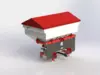 WG 0008 - Mounted mineral fertilizer spreader 3D model animated | CGTrader