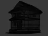 Stylized Traditional Mud House Game Ready 3D Model 3D model animated ...