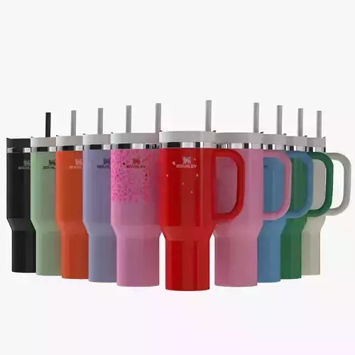 Stanley Cups 3D Model Pack | CGTrader