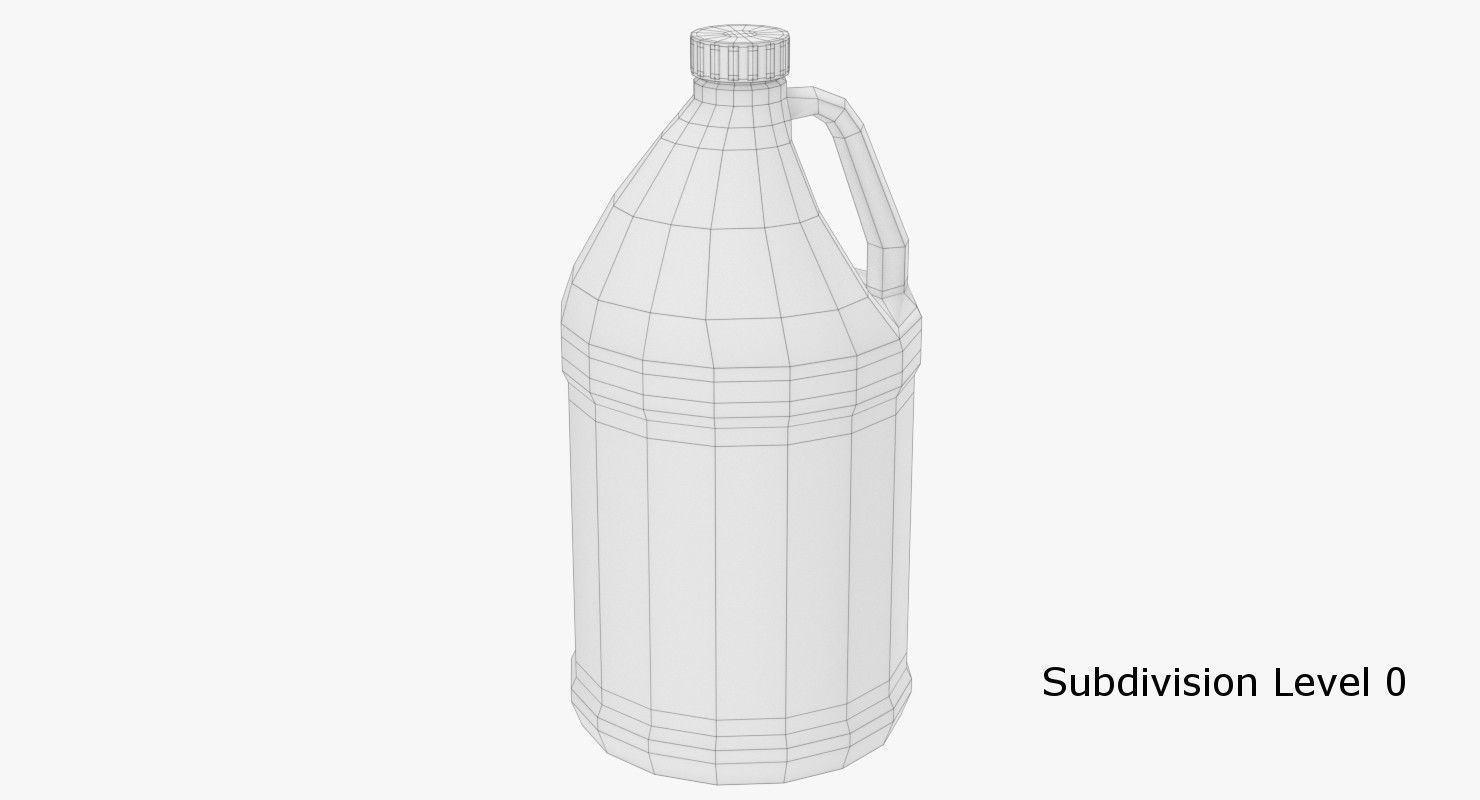 Gallon Jug 3D model | CGTrader