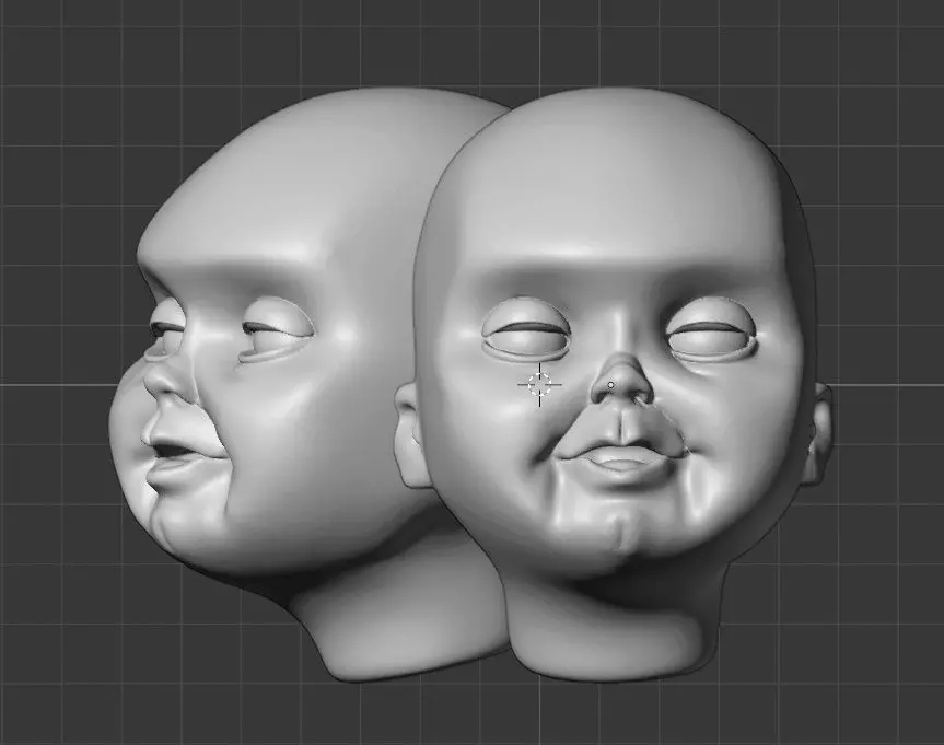 Childs play Chucky head 1988 3D model 3D printable | CGTrader