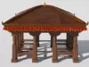 Traditional Wooden Bus Stop Shelter Village Waiting Pavilion 3D 3D ...