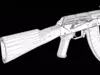 3D model Kalashnikov AK-47 AKM VR / AR / low-poly | CGTrader