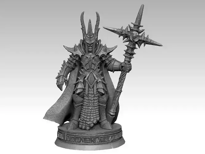 SAURON - Lord of The Rings 3D model 3D printable | CGTrader