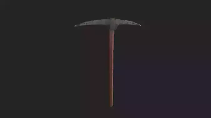 3D model pickaxe 3D Model 001 VR / AR / low-poly | CGTrader